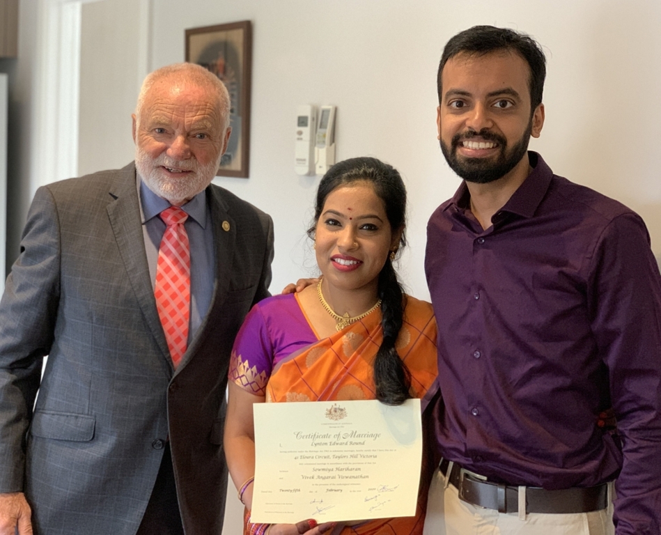 Lynton Round Wedding Excellence - Celebrant - Melbourne - Weddinghero ...