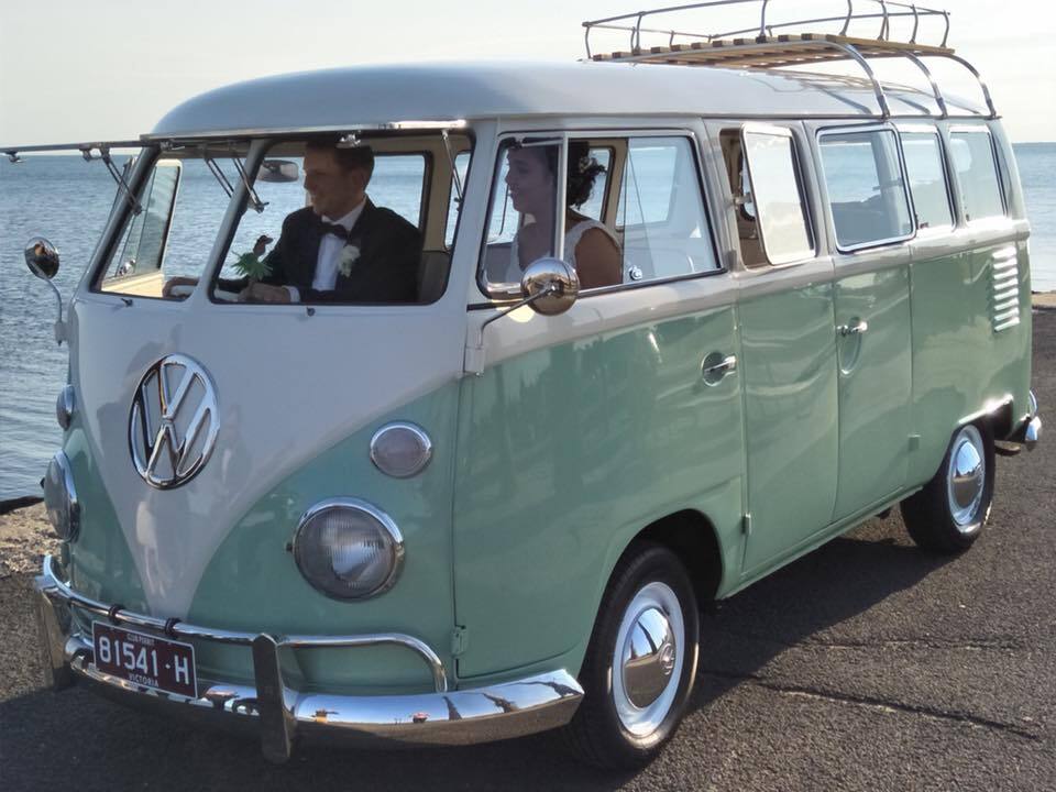 Melbourne Vintage Kombi Hire - Rental Car - Melbourne - Weddinghero.com.au